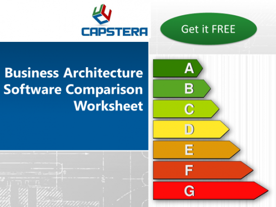 Business Architecture Software Comparison Worksheet