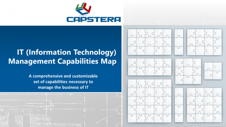 IT Management Capabilities Map: Helping manage enterprise IT better