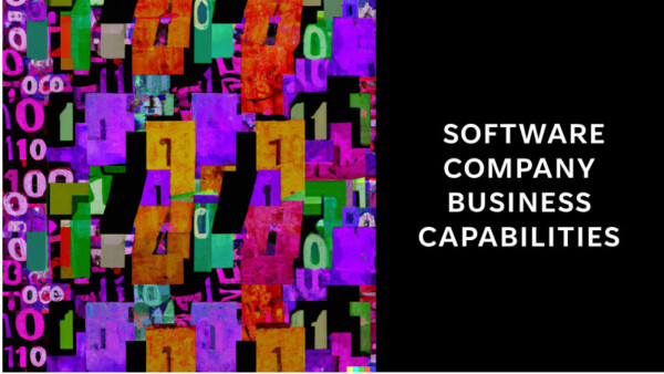 Software Business Capabilities Map for Software Development firms