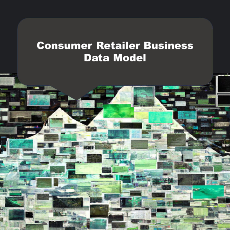 Consumer Retailer Business Data Model: Pre-built and customizable
