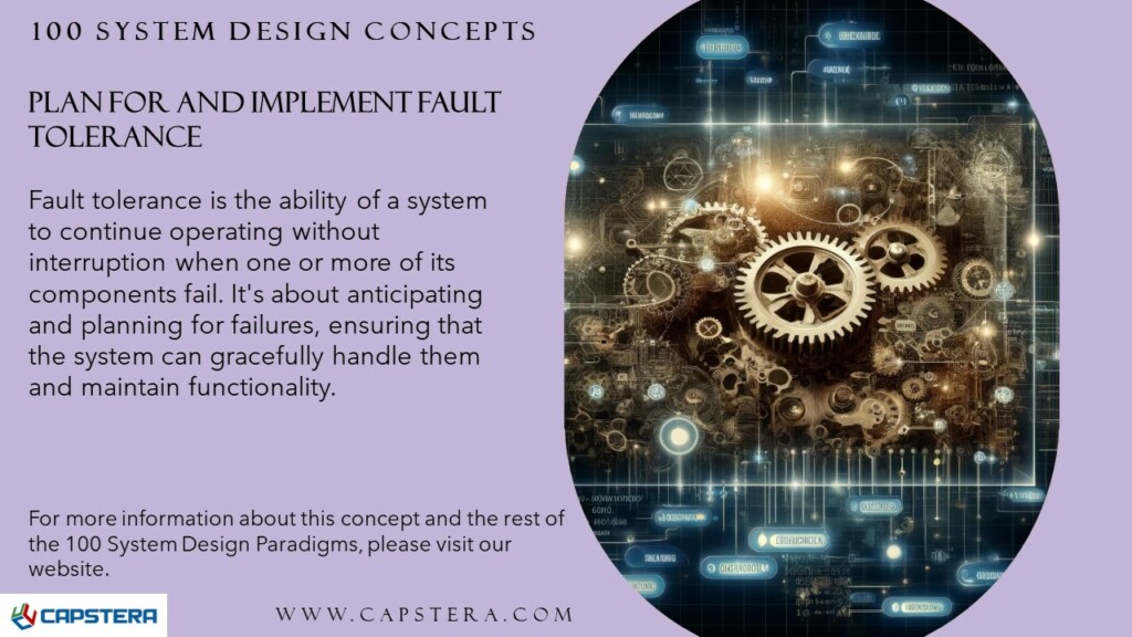 Plan for and Implement Fault Tolerance