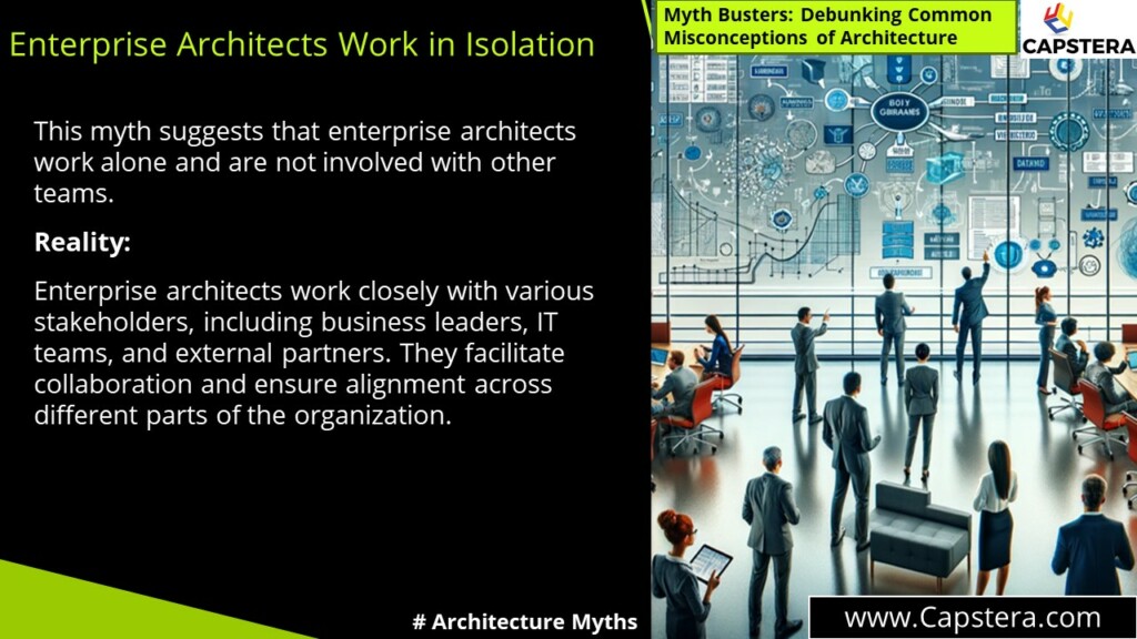 Enterprise Architects Work in Isolation