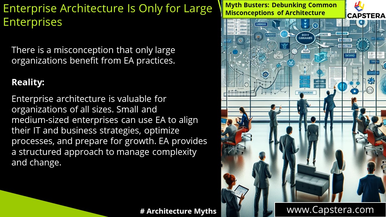 Enterprise Architecture Is Only for Large Enterprises