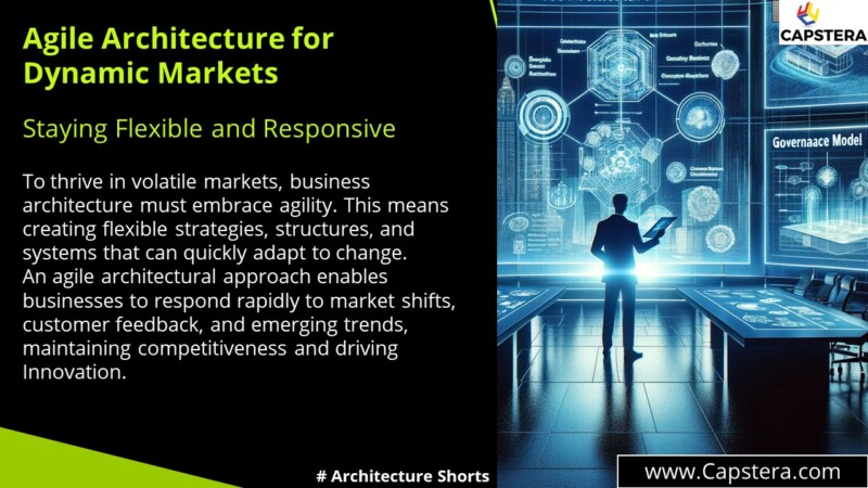Agile Architecture for Dynamic Markets: Staying Flexible and Responsive