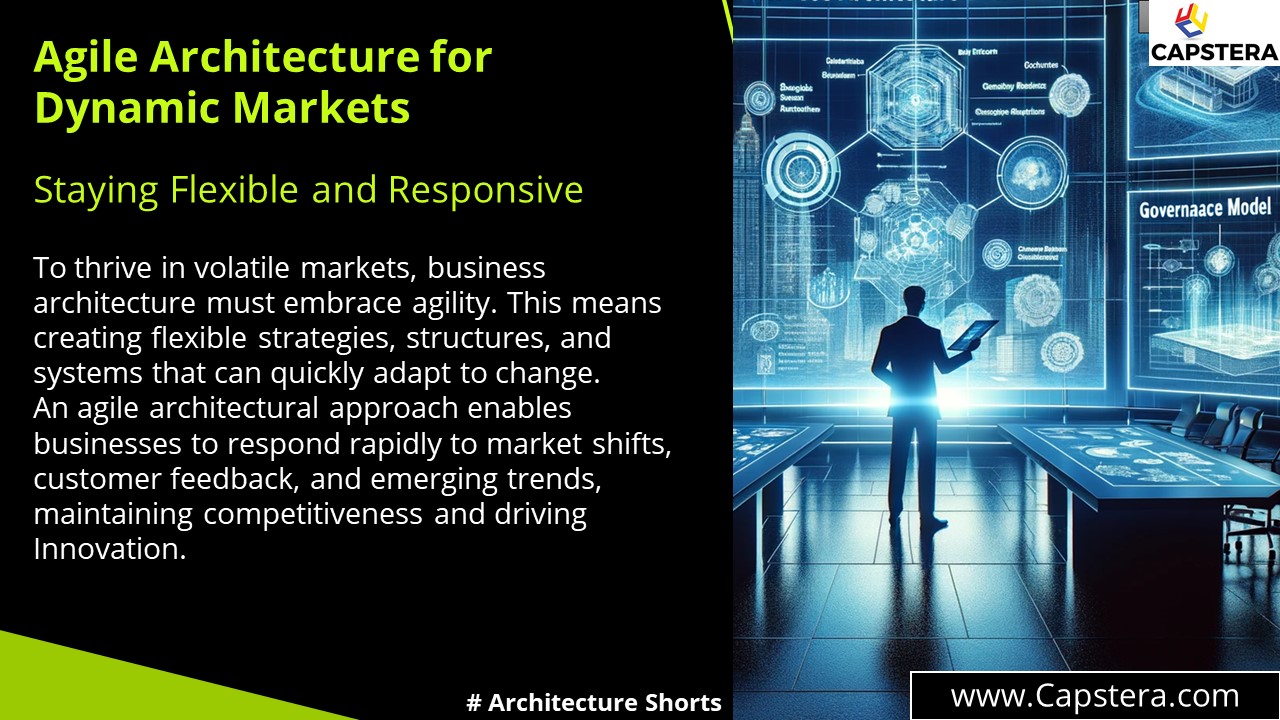 Agile Architecture for Dynamic Markets: Staying Flexible and Responsive