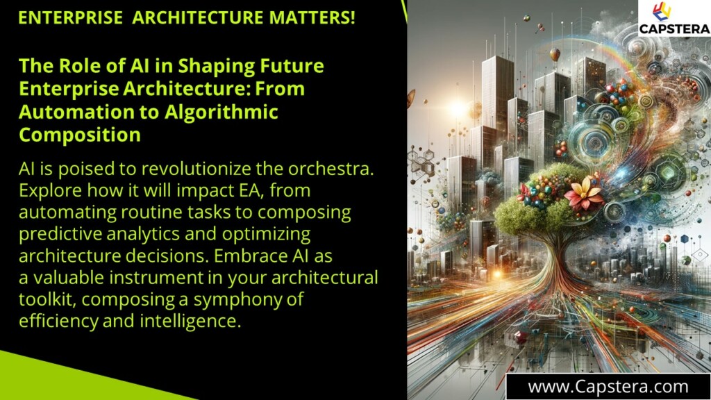 The Role of AI in Shaping Future Enterprise Architecture: From Automation to Algorithmic Composition